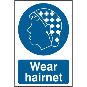 Wear Hairnet Sign